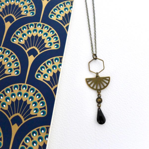 Art Deco Necklace - Etsy