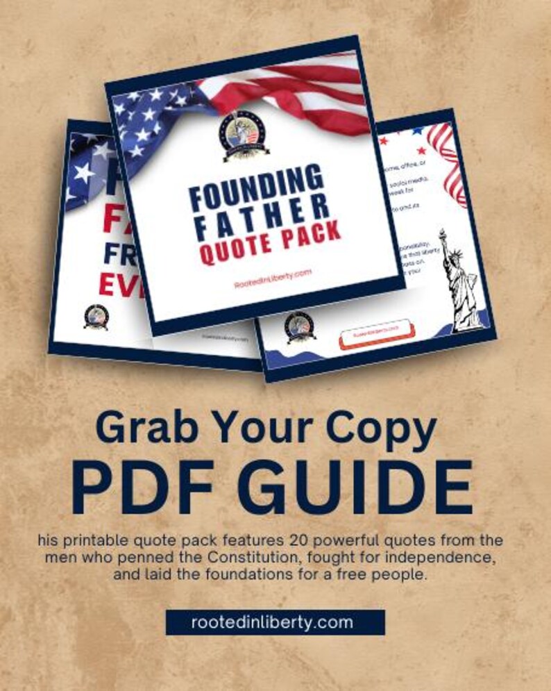 Founding Father Quote Pack - Etsy