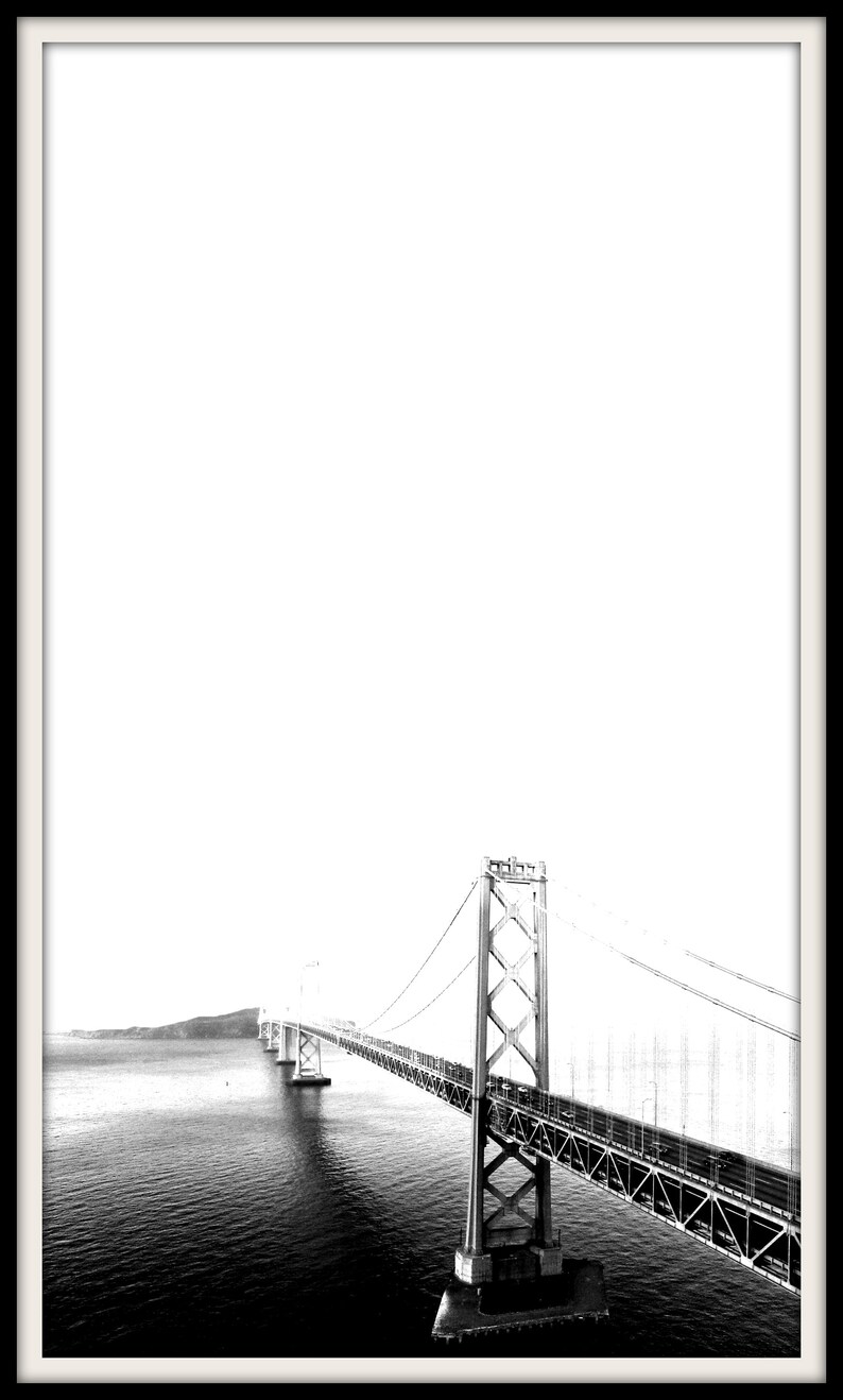 Bridge Printable Art, Bridge Print, Bridge Decor, Bridge Art, Black and ...