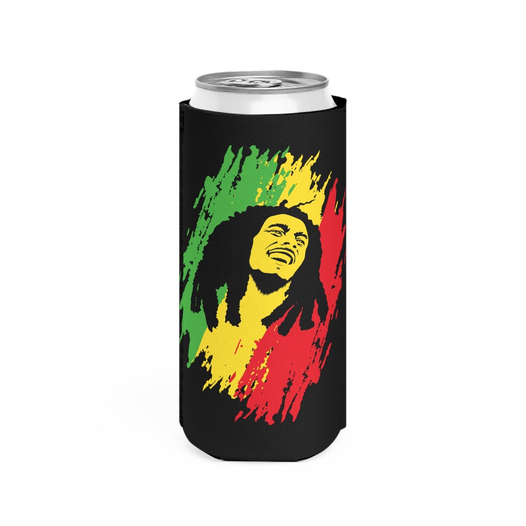 Bob Marley Rasta Man Pattern Slim Can Sleeve - Etsy