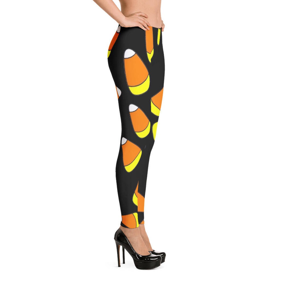 Candy Corn Leggings - Etsy