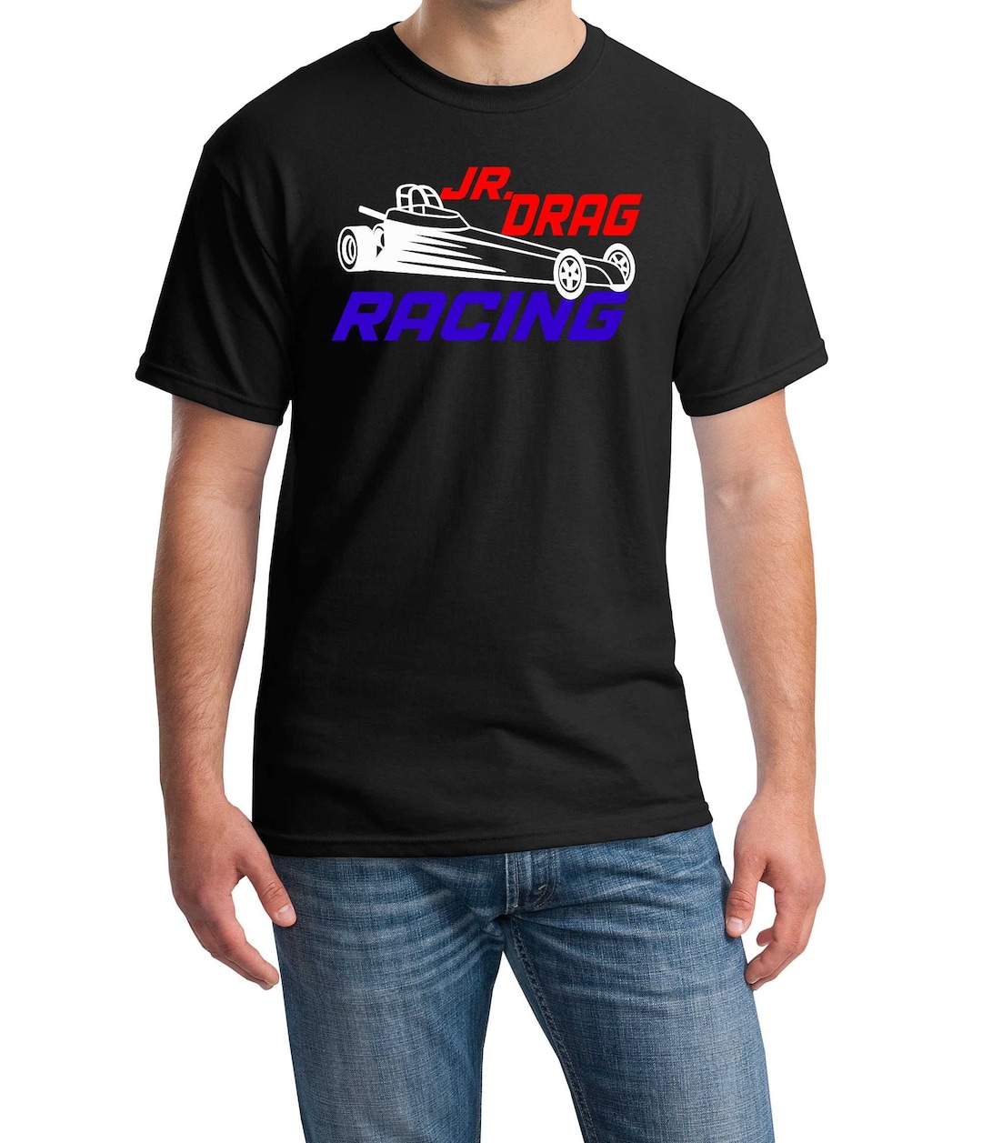 Jr Drag Racing Team Shirt | Custom Racing Apparel - Etsy