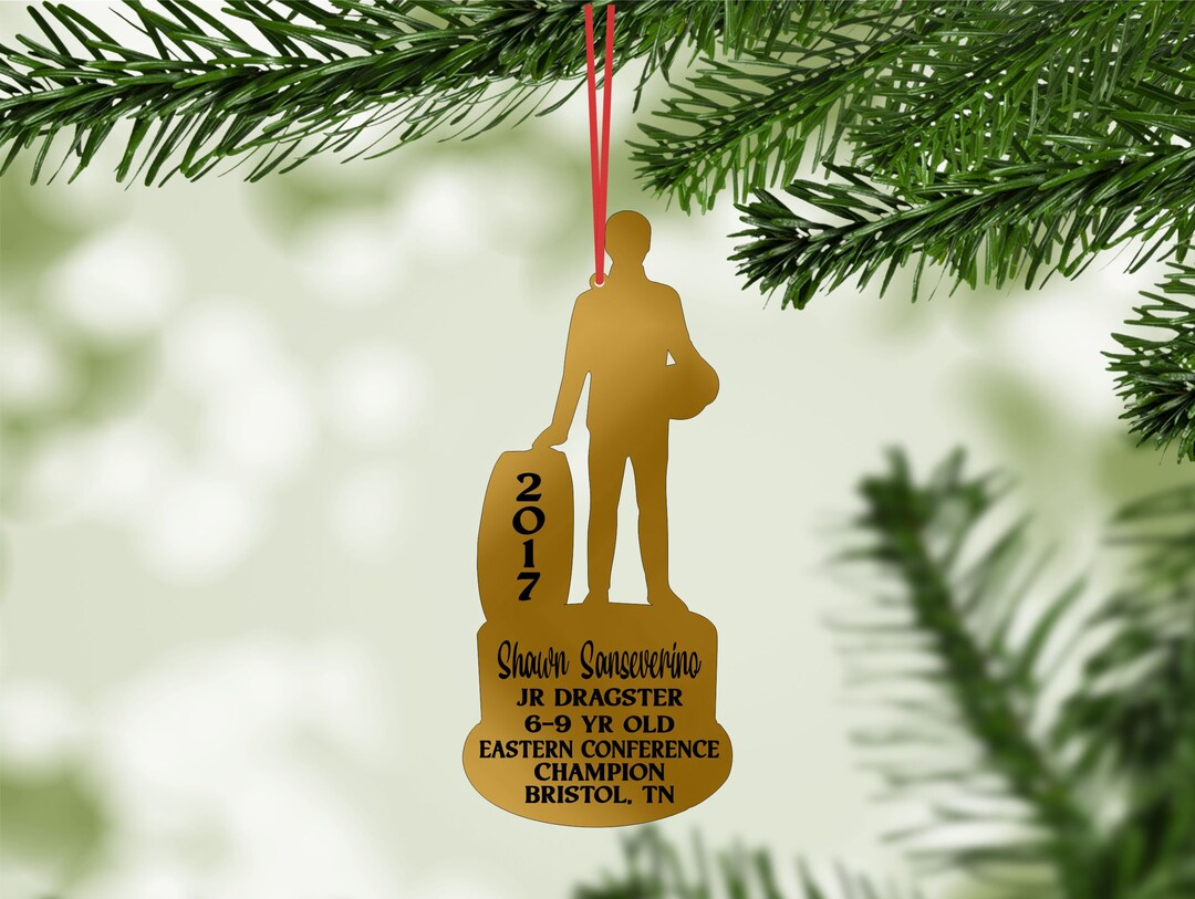 Custom Drag Racing Ornament, Personalized Racing Gift - Etsy