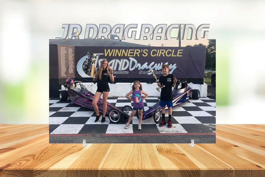 Custom Jr Drag Racing Photo Board - Etsy