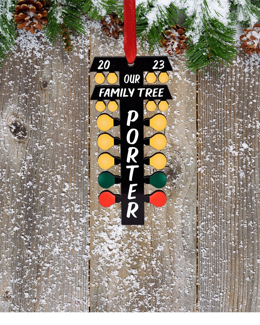 Drag Racing Tree Ornament Holiday Christmas Décor NHRA - Etsy