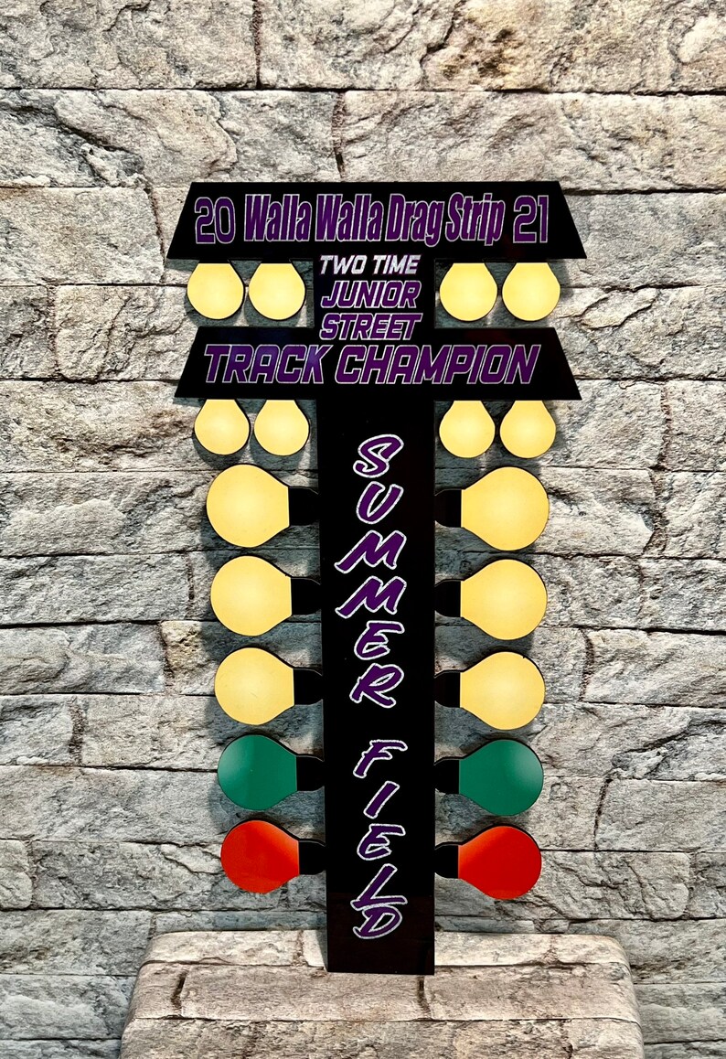 Drag Racing Tree Plaque Holiday Christmas Décor NHRA | Etsy