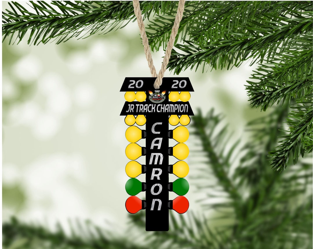 Drag Racing Tree Ornament| Holiday| Christmas| Décor| NHRA - Etsy