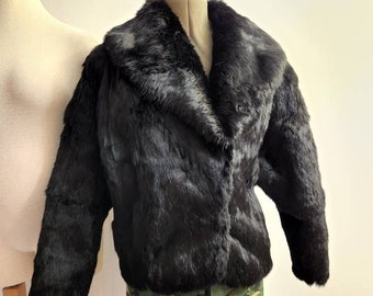 Red Rabbit Fur Coat - Etsy