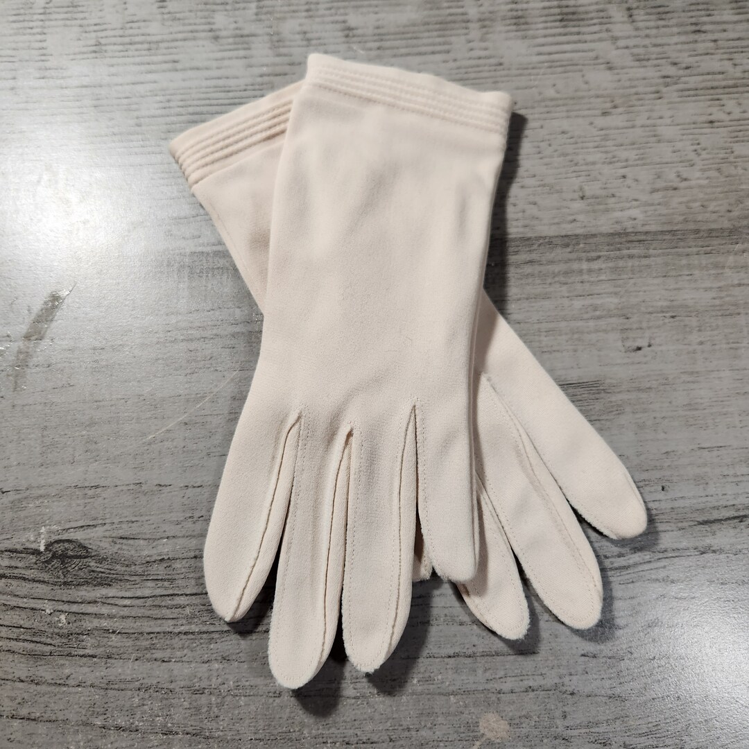 Vintage Gloves Faded Dusty Rose Color Size Small Vintage Ladies' Formal ...