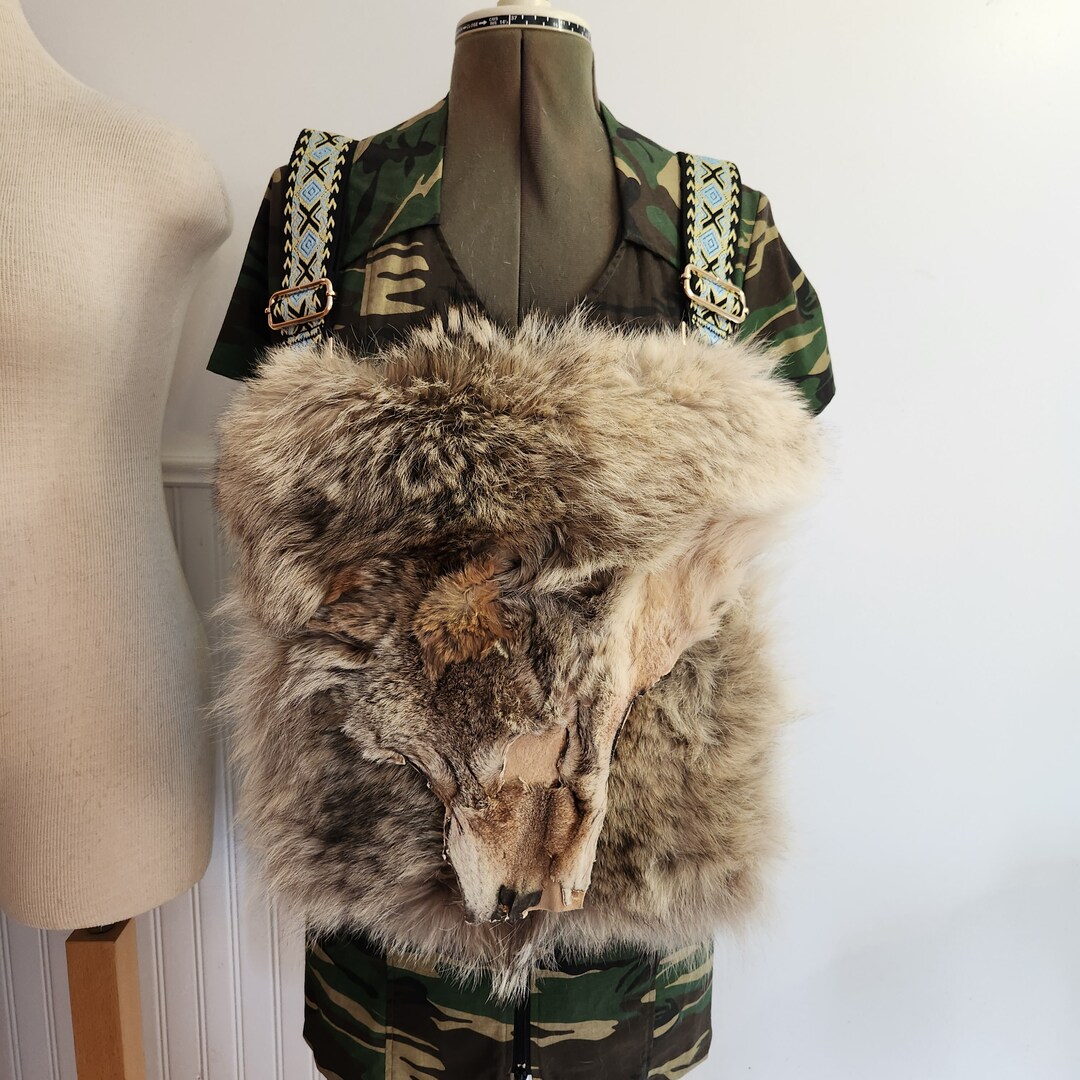 Coyote Convertible Backpack Purse Handmade Convertible - Etsy