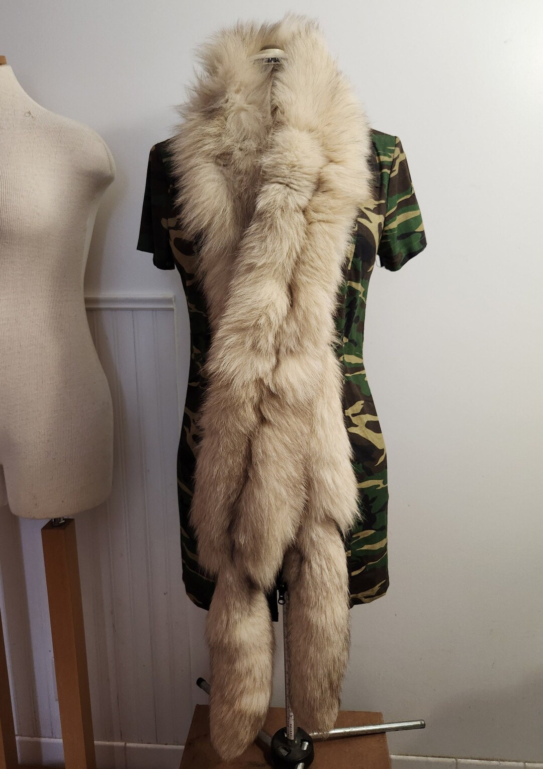 Vintage Arctic Fox Fur Boa Real Fur Scarf Formal Wear Wedding Boa White Fox Fur - Etsy