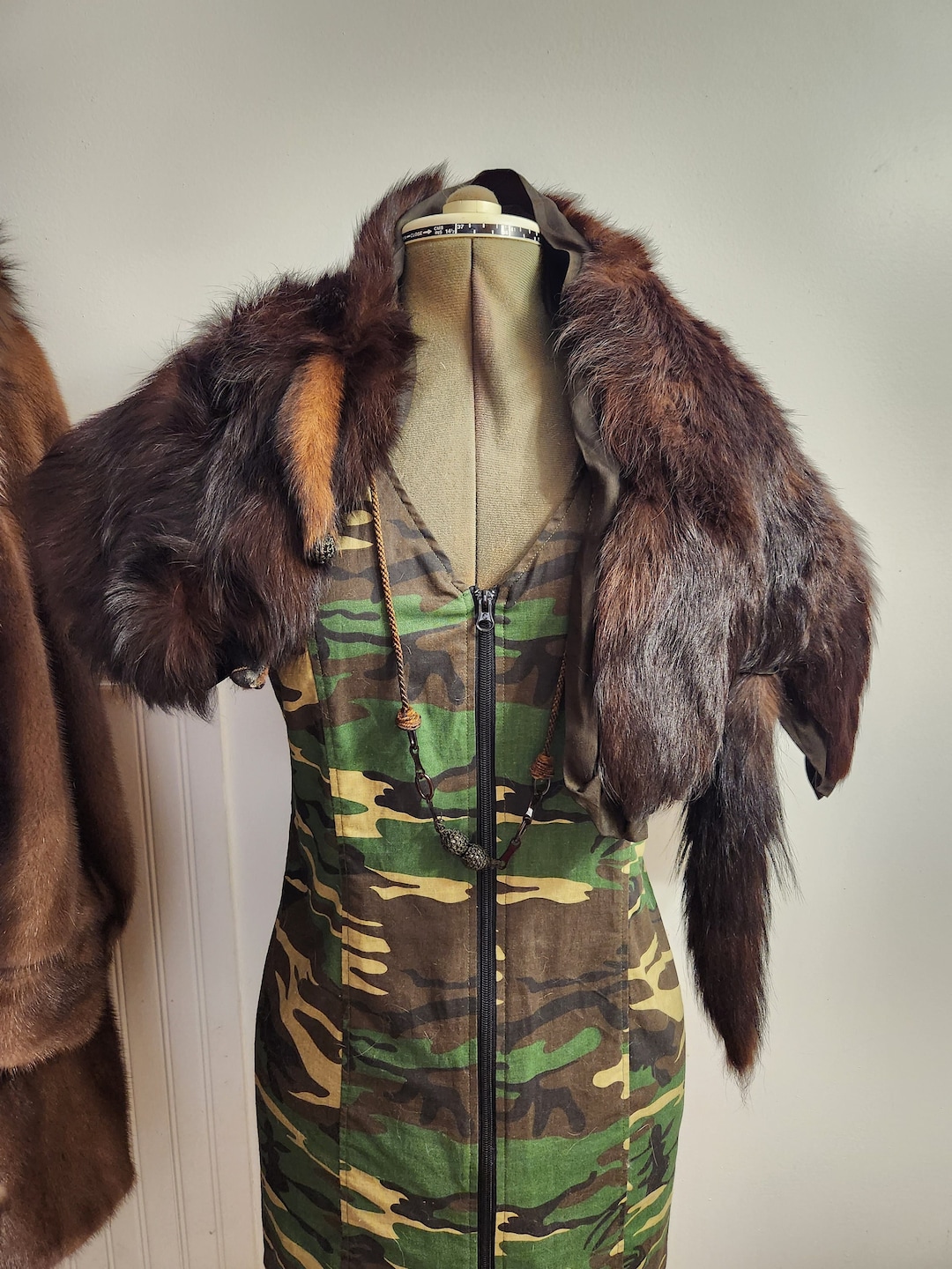 Vintage/antique Sable Fur Stole Real Fur Shrug Early 1900s 1910s 1920s ...