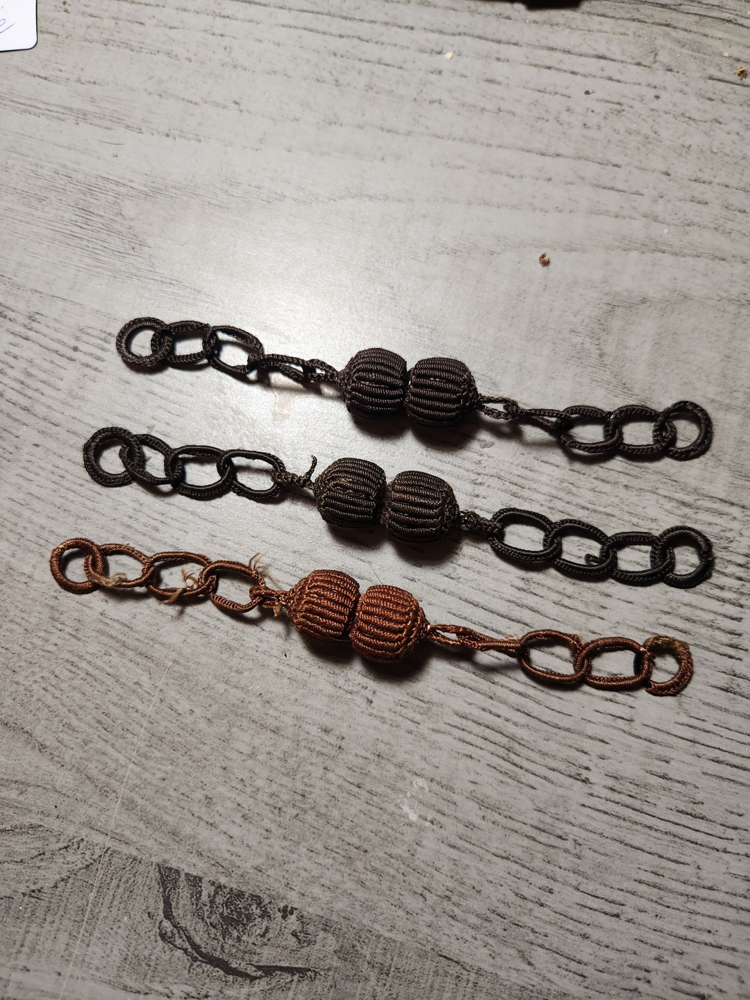 Vintage Crochet/knit Stole Snap Clasp Fur Stole Closure Sew on ...