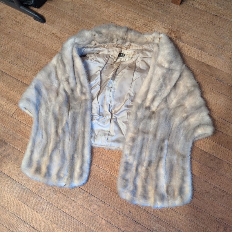 Vintage Mink Stole - Etsy