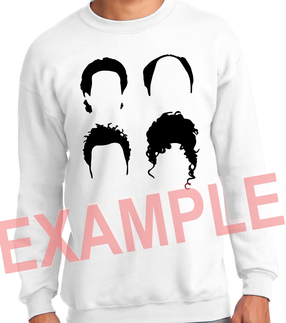 Seinfeld Character Heads SVG Vector JPG AI Clipart Vinyl | Etsy