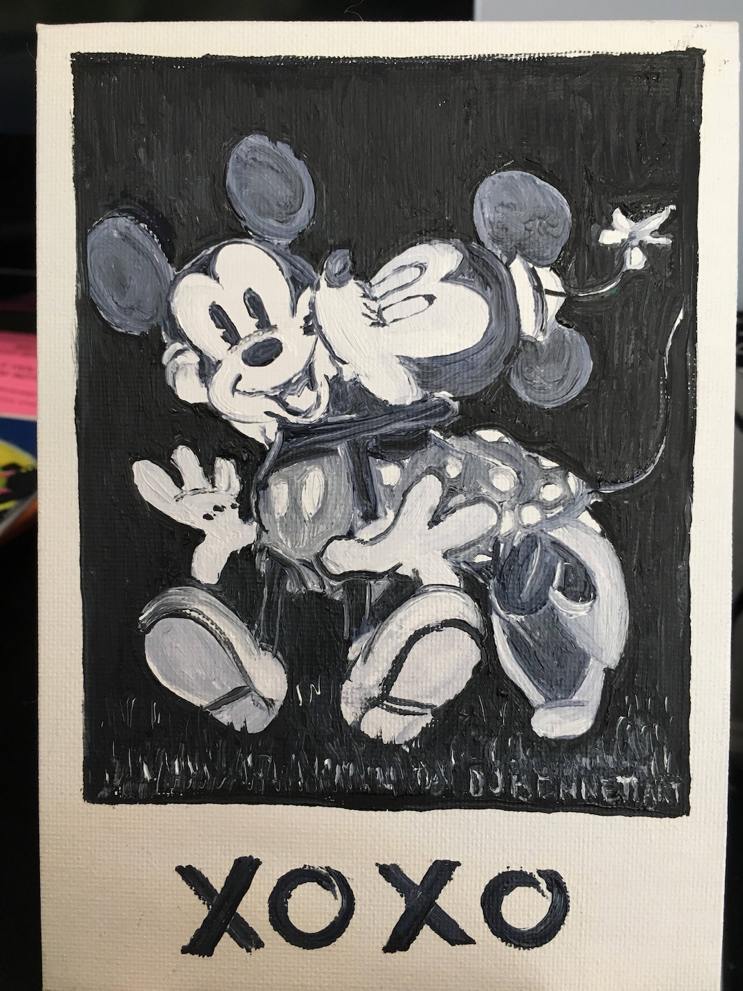 Mickey and Minnie Xoxo - Etsy