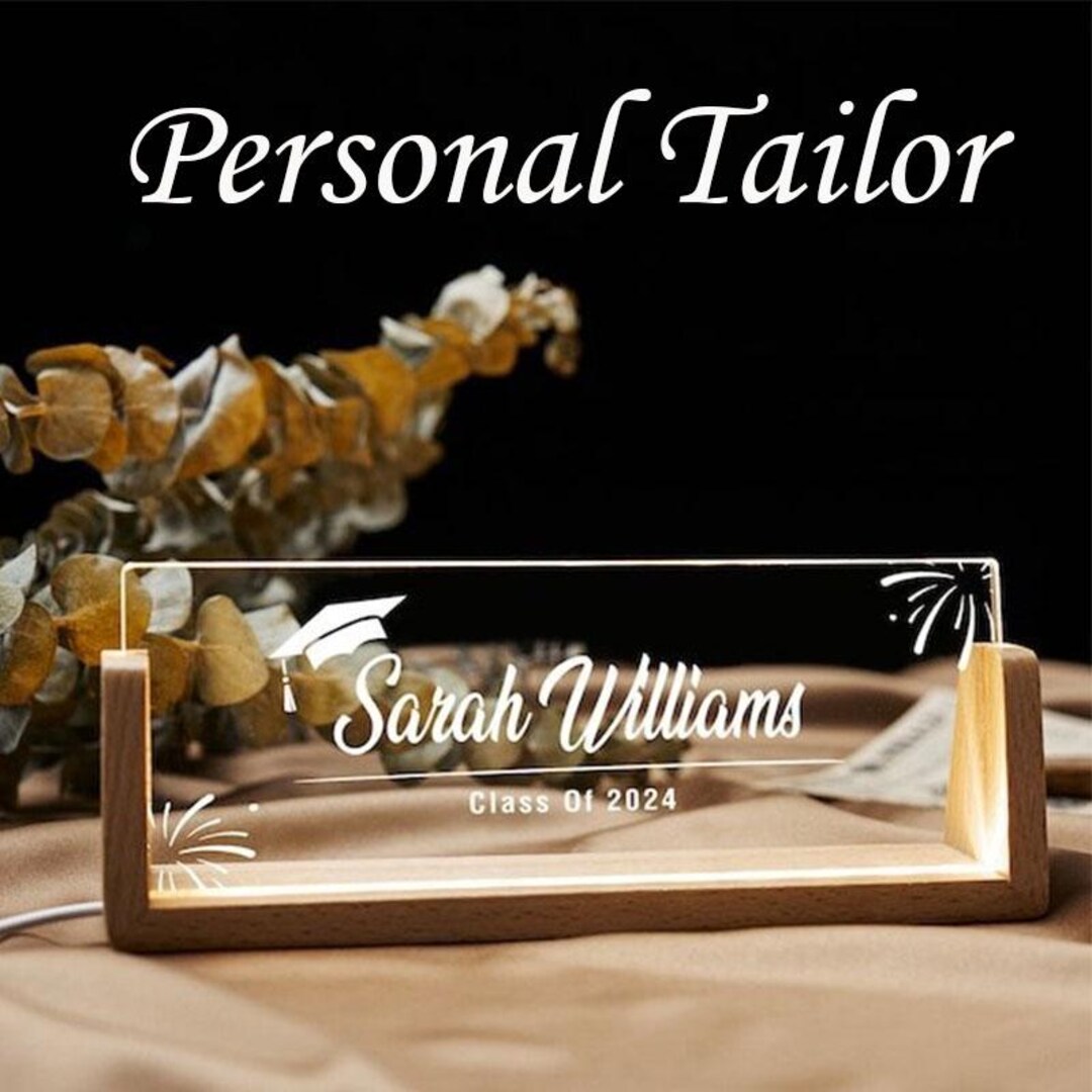 Personalized Office Desk Name Plate Customized Text Pattern Name ...