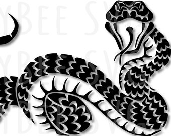 Snake Stencil SVG for Cutting and Printing Projects - Etsy Canada