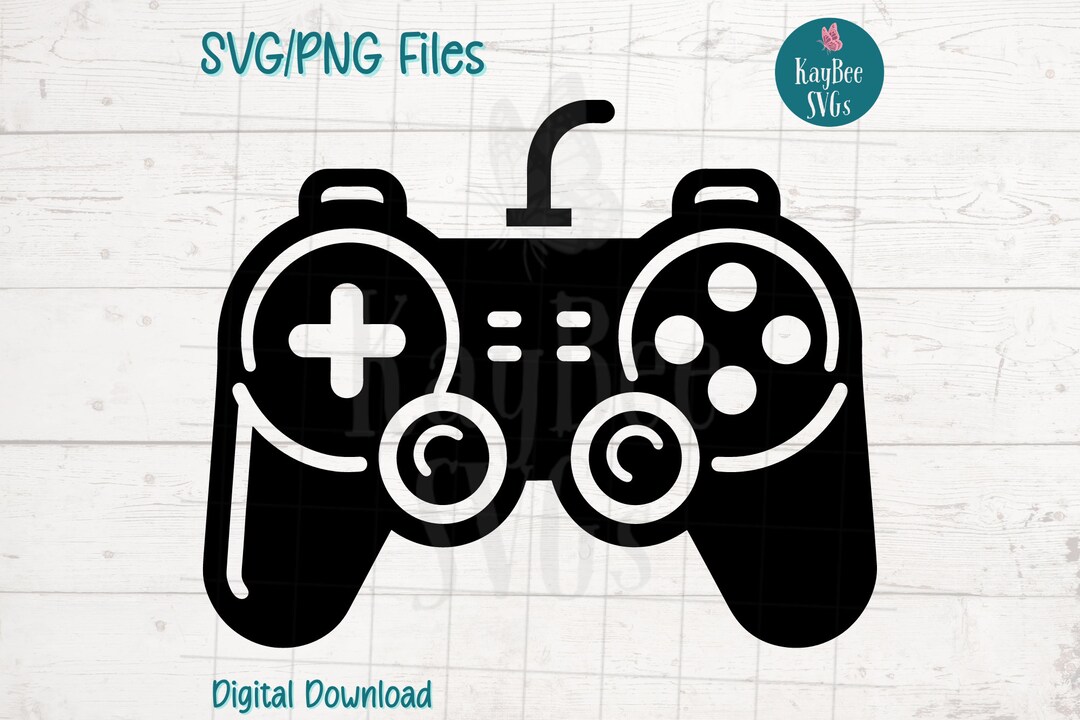 Game Controller SVG/PNG Cut Files for Cricut, Silhouette, Digital ...