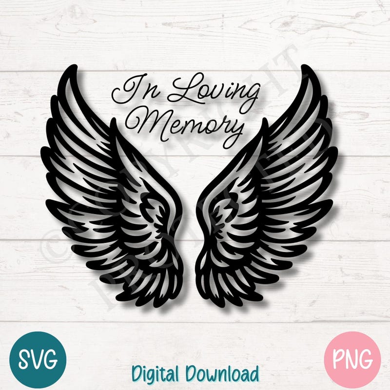 In Loving Memory Clipart - Etsy