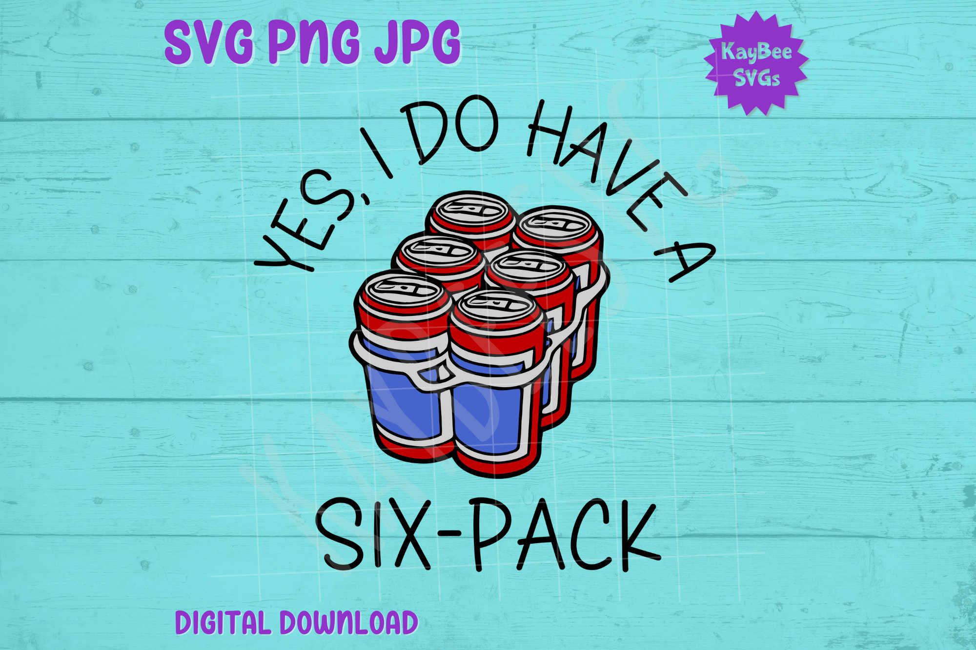Six Pack Of Beer Silhouette