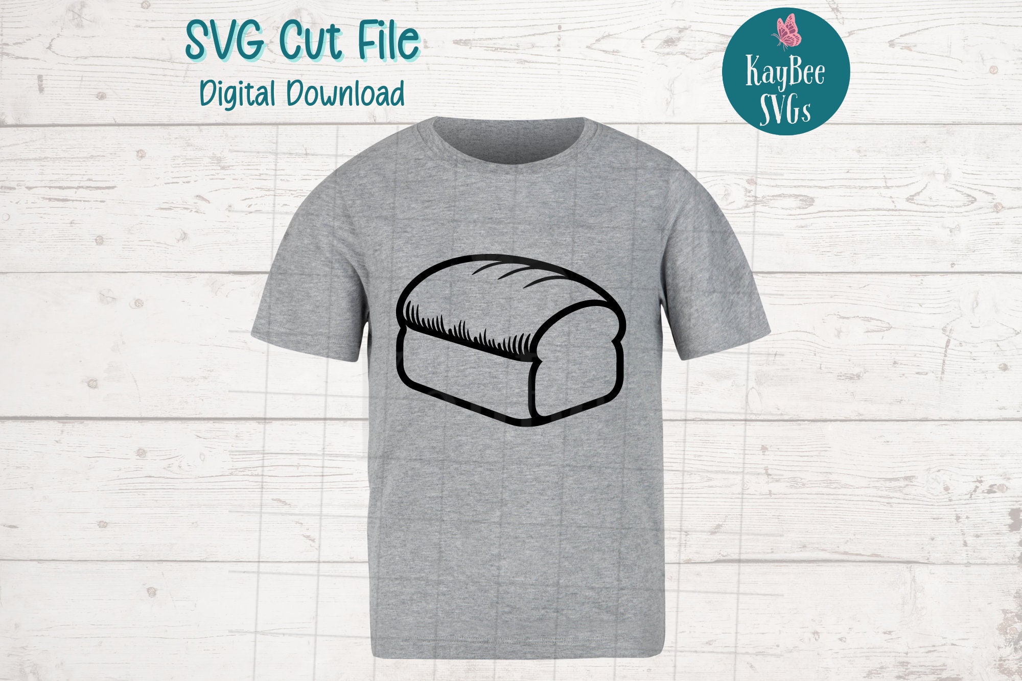 Bread Loaf SVG PNG Clipart Cut Files for Cricut, Silhouette, Laser ...