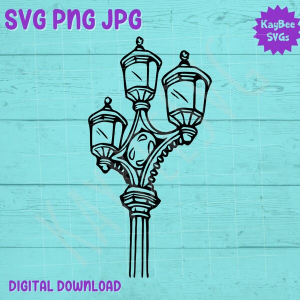 Street Lamp Decal - Etsy