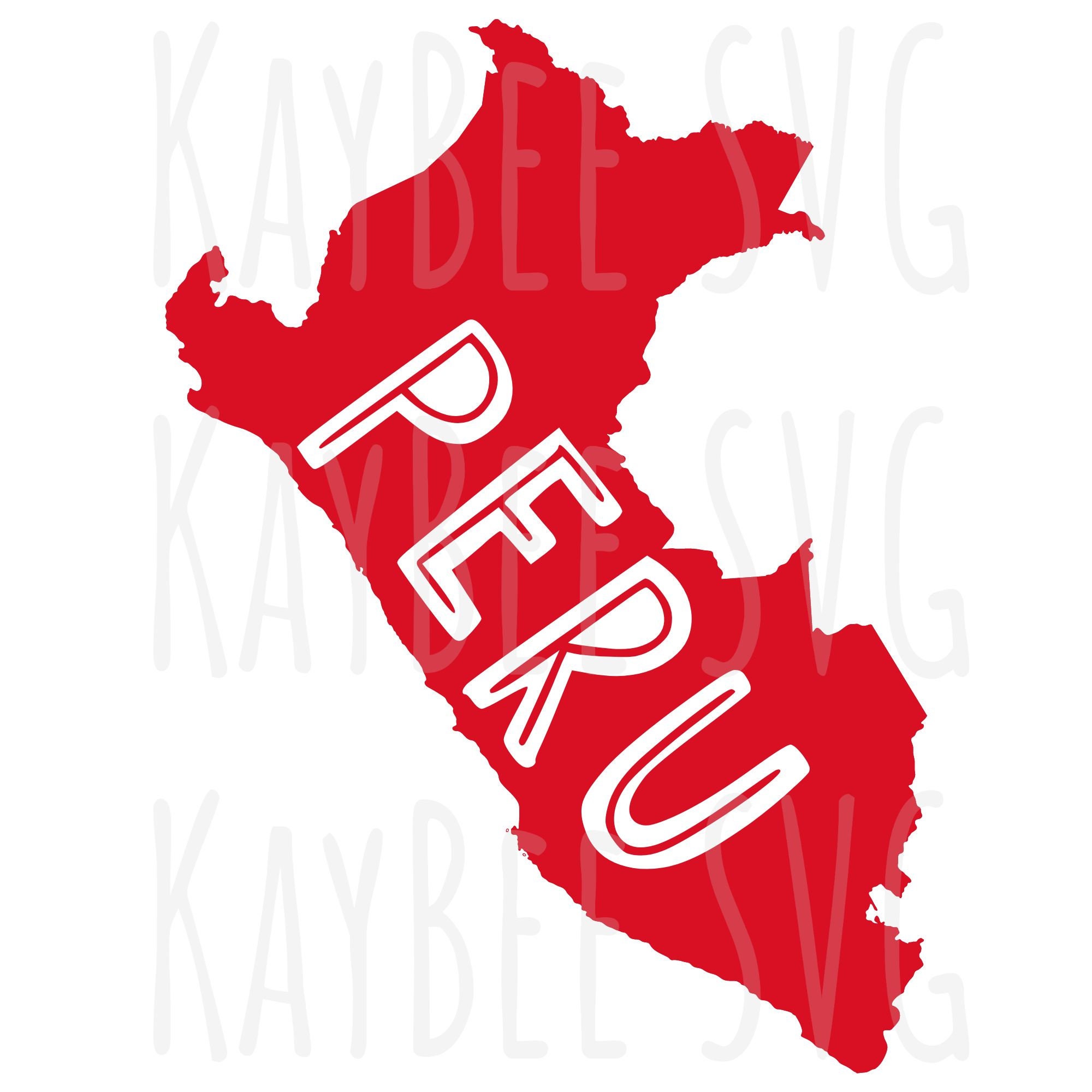 Peru SVG PNG JPG Clipart Digital Cut File Download for Cricut - Etsy Canada