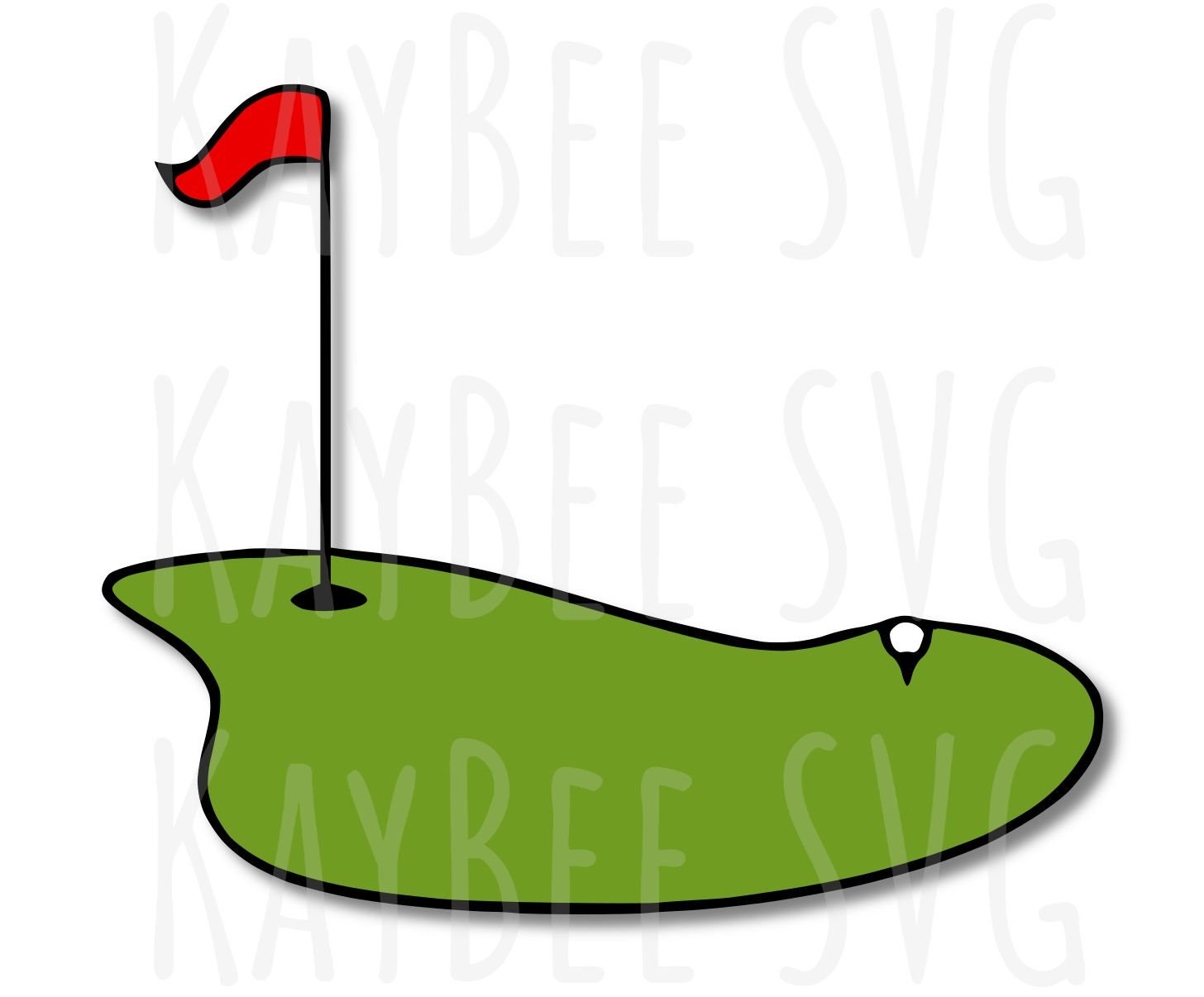 Putting Green Clip Art