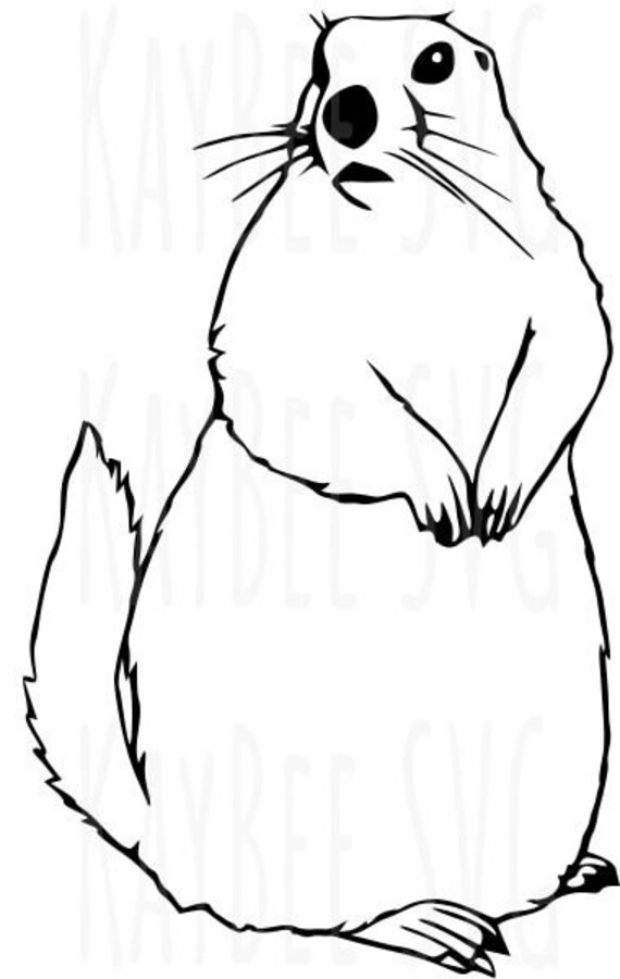 Gopher Groundhog SVG PNG JPG Clipart Digital Cut File Download - Etsy