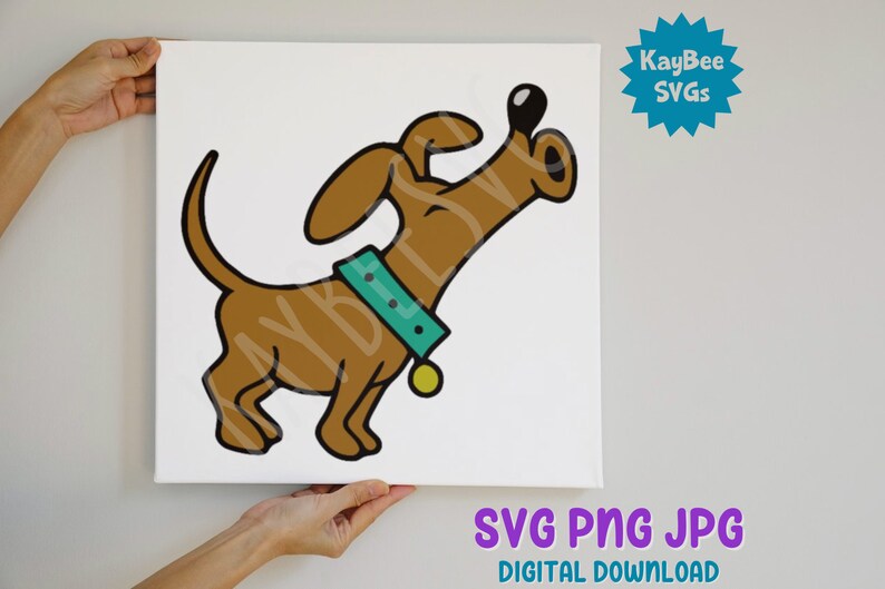 Howling Dog SVG PNG JPG Clipart Digital Cut File Download for - Etsy