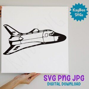 Space Shuttle SVG PNG JPG Clipart Digital Cut File Download for Cricut ...