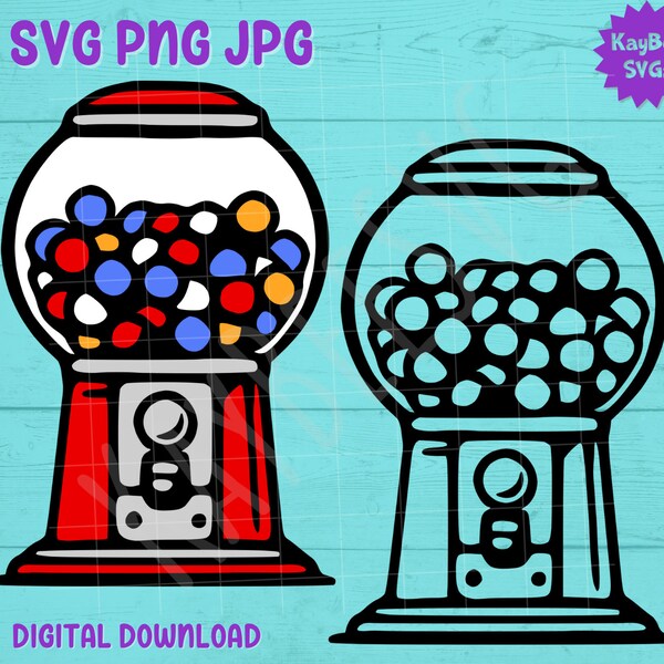 Candy Dispenser Svg - Etsy