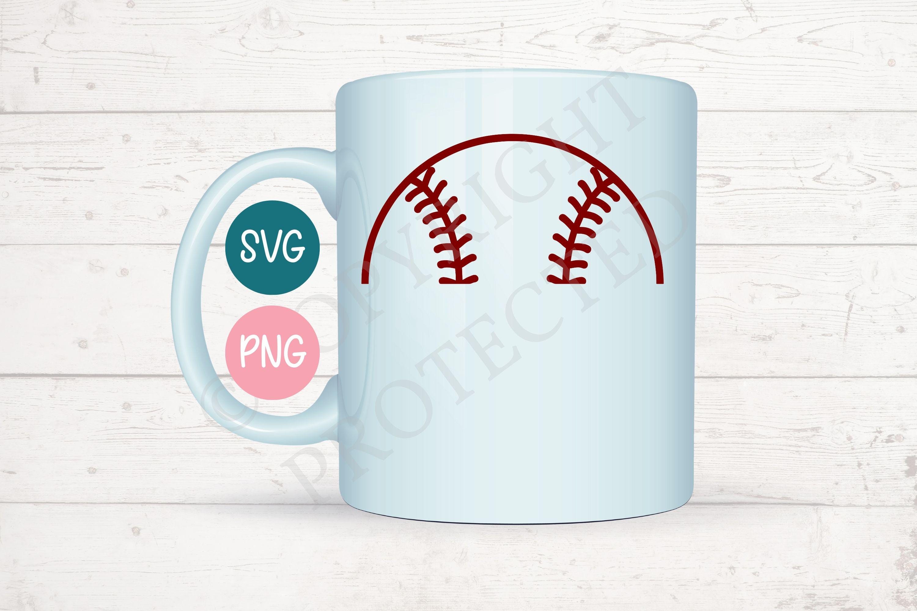 Baseball SVG PNG Clipart Cut Files for Cricut, Silhouette, Laser ...