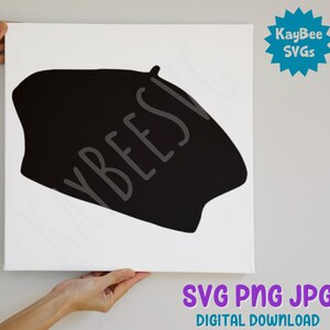 Beret SVG PNG JPG Clipart Digital Cut File Download for Cricut - Etsy ...