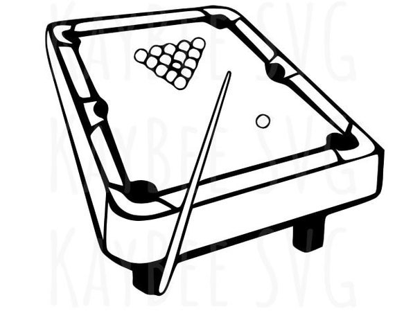 Pool Table Clip Art