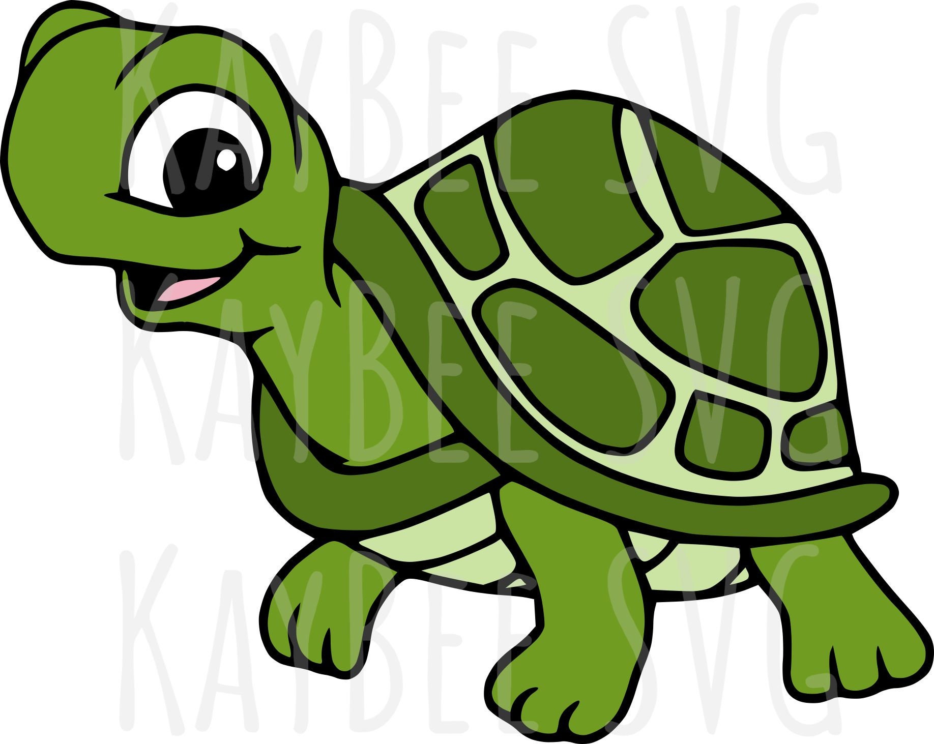 Cute Turtle SVG PNG JPG Clipart Digital Cut File Download for - Etsy Canada