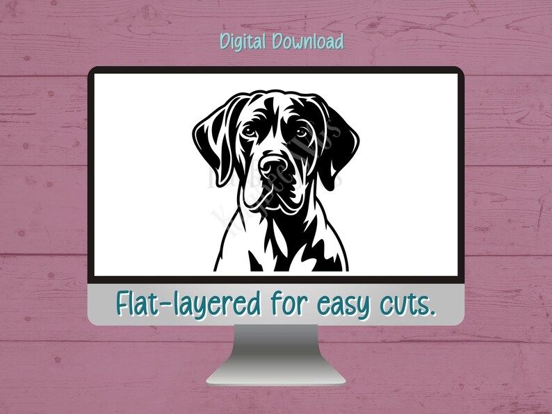 Pointer Dog SVG PNG Clipart Cut Files for Cricut, Silhouette, Engraving ...