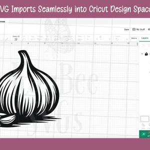 Garlic Head Cut File (svg, Png, Eps, Dxf), Commercial Use (digital ...