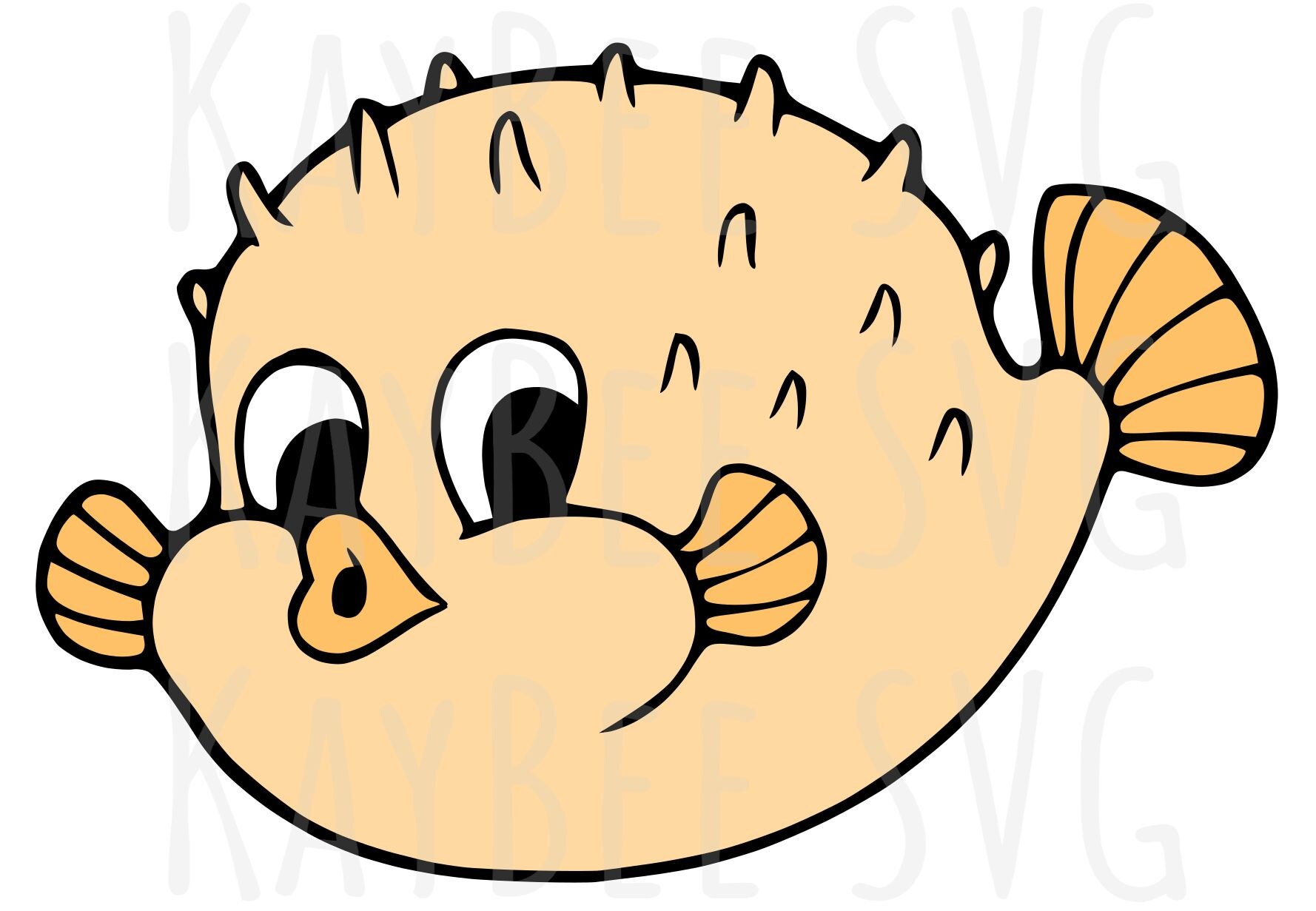 Blowfish Clip Art