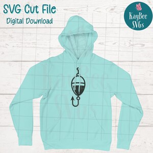 Fishing Bobber SVG Cut File for Cricut, Silhouette, Digital Download ...