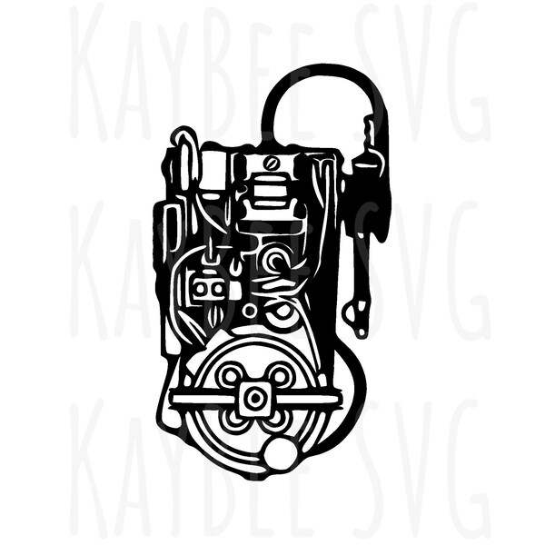 Ghostbuster Proton Pack Svg - Etsy Israel