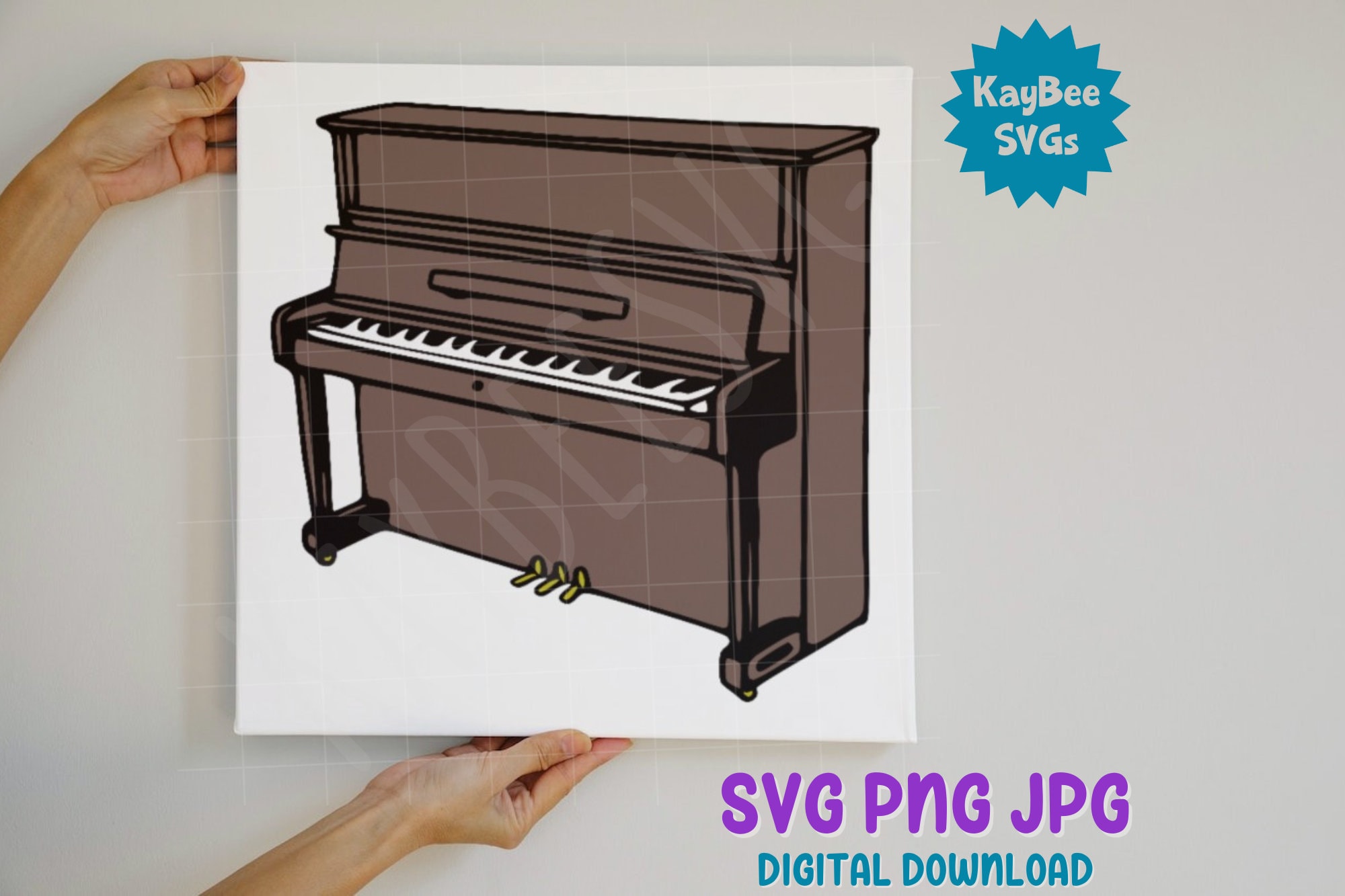 Upright Piano Clipart
