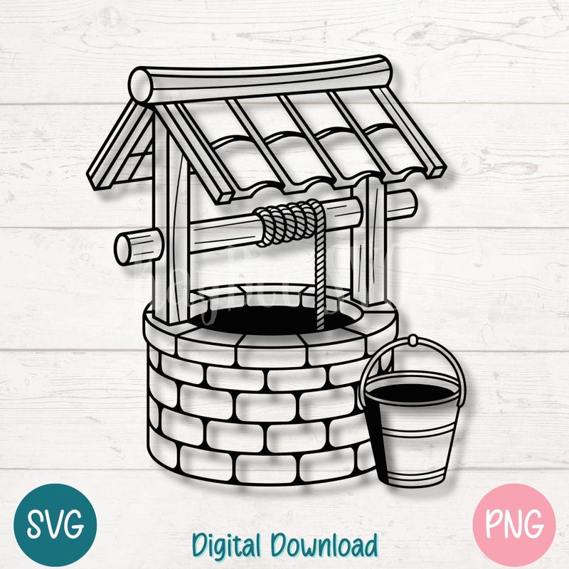 Well Water Clipart - Etsy