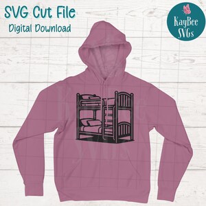 Bunk Beds SVG Digital Cut File for Cricut, Silhouette, Engraving ...