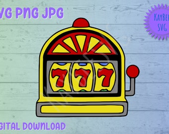 Casino Donor Svg Slot Machine Svg Slots Svg Jackpot Svg - Etsy