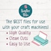 Chibi Dragon SVG PNG Cut Files for Cricut & Silhouette, Heart Design ...