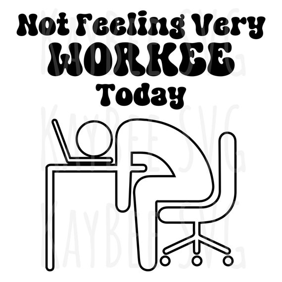 Not Feeling It Today Clipart