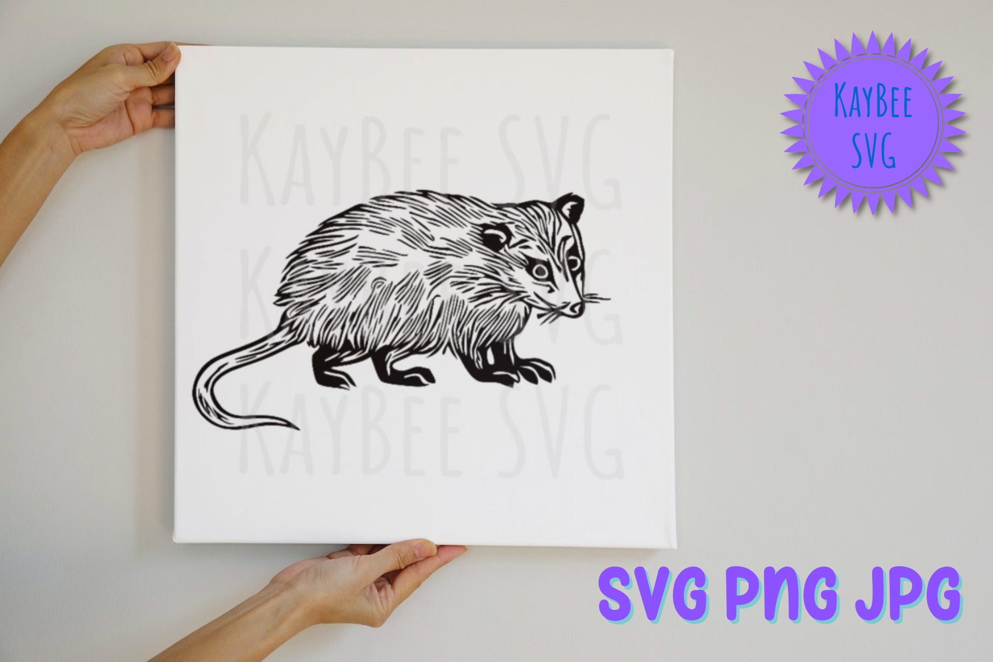 Opossum Possum SVG PNG JPG Clipart Digital Cut File Download - Etsy ...