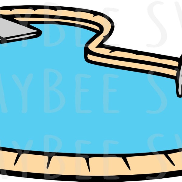 Pool Svg - Etsy